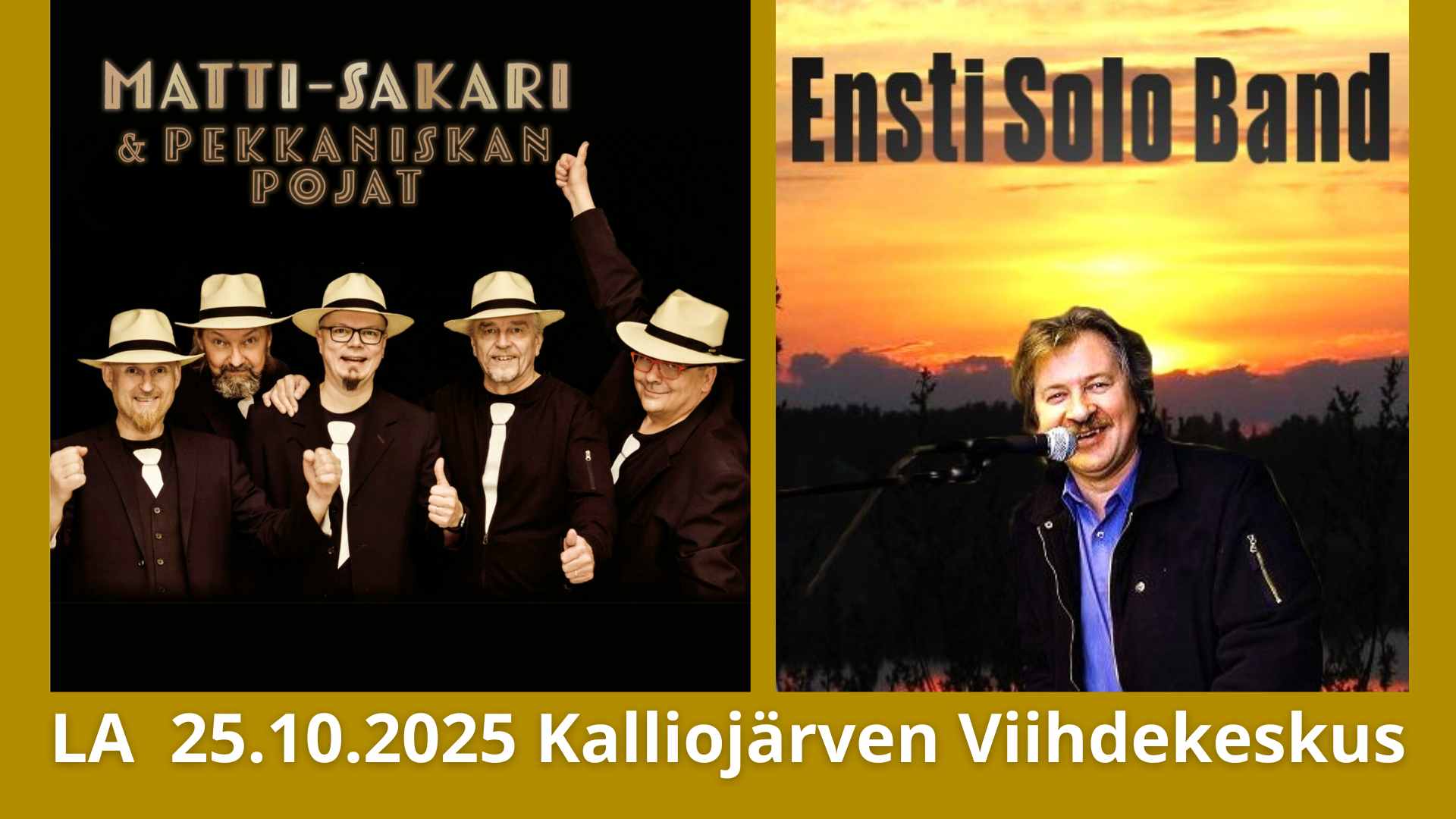 La 25.10 klo 19.30 Kalliojärven Tanssipaikka – Matti-Sakari ...